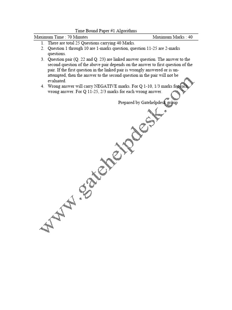 Paper 1 | PDF | Time Complexity | Applied Mathematics