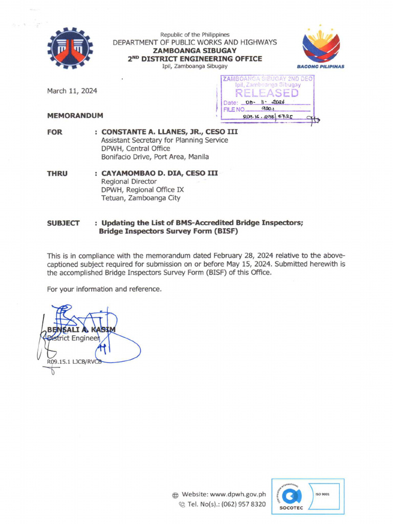 BISF-2024-ZS-2nd-DEO-Ipil | PDF