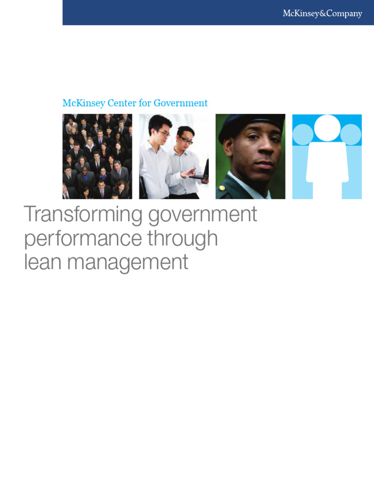 MCG Transforming Through Lean Management | PDF | Lean Manufacturing ...