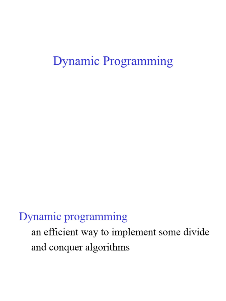 8-Dynamic Programming - Assembly Line Scheduling-31-01-2024 | PDF | Échecs | Ouverture (échecs)