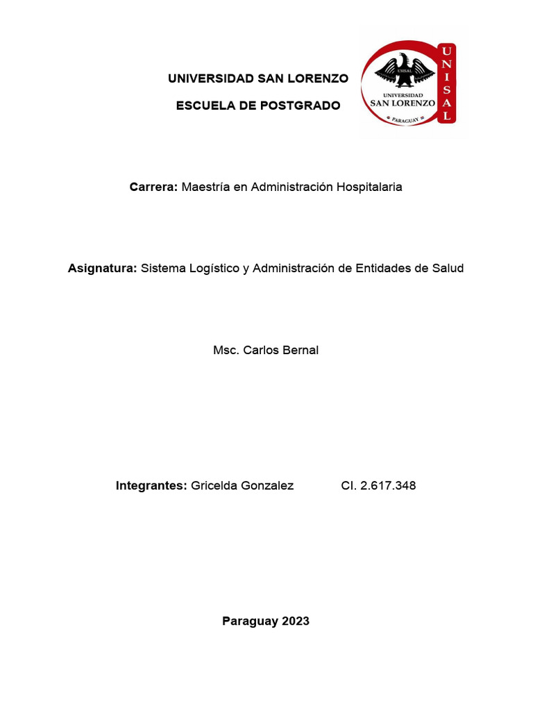 Tarea 3 - Sistema Log. y Adm. | PDF | Business | Comportamiento