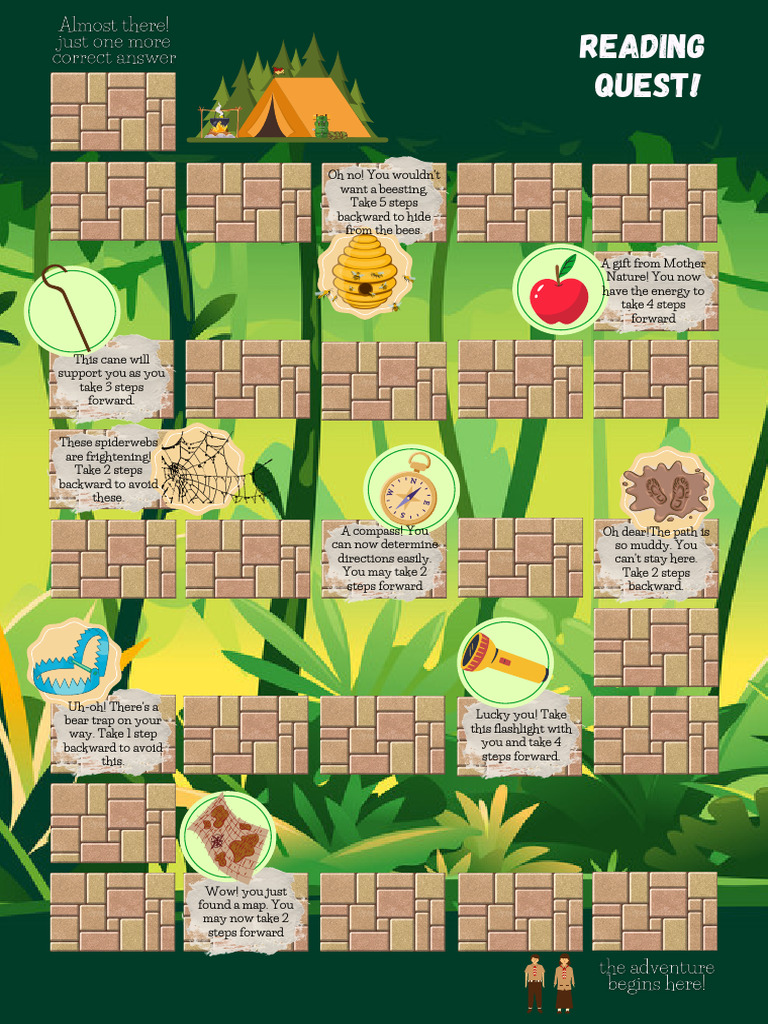 Adventure Steps: A Reading Quest | PDF