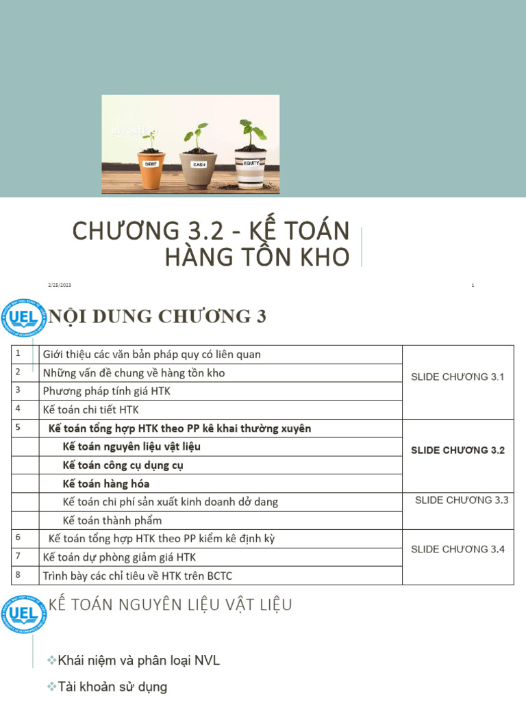 Kttc1-Chương 3.2 | PDF