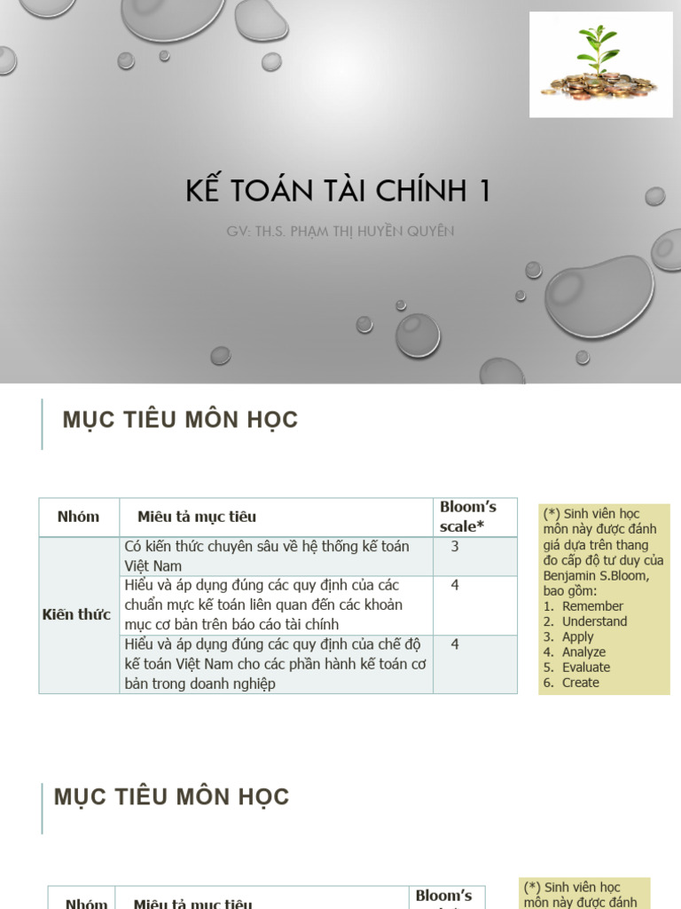 Kttc1-Chương 0 | PDF