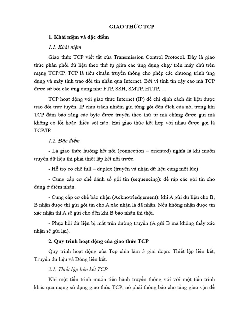 GIAO TH C TCP (Nhom 2) | PDF