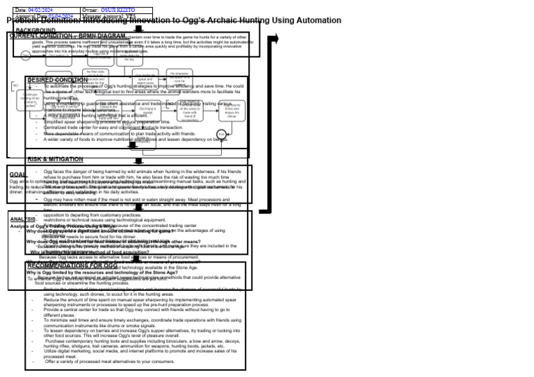 A3 Report Template | PDF | Hunting | Automation