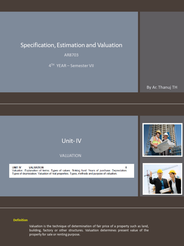 Structure | PDF | Depreciation | Valuation (Finance)