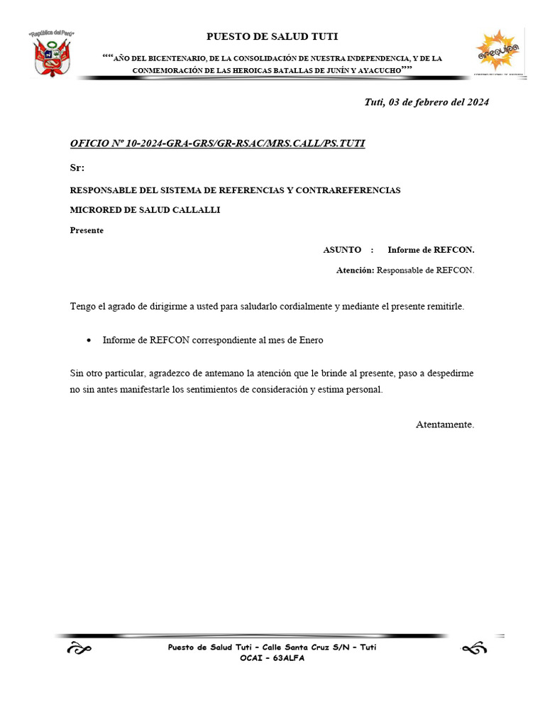 9. Informe de refcon ene 24 | PDF