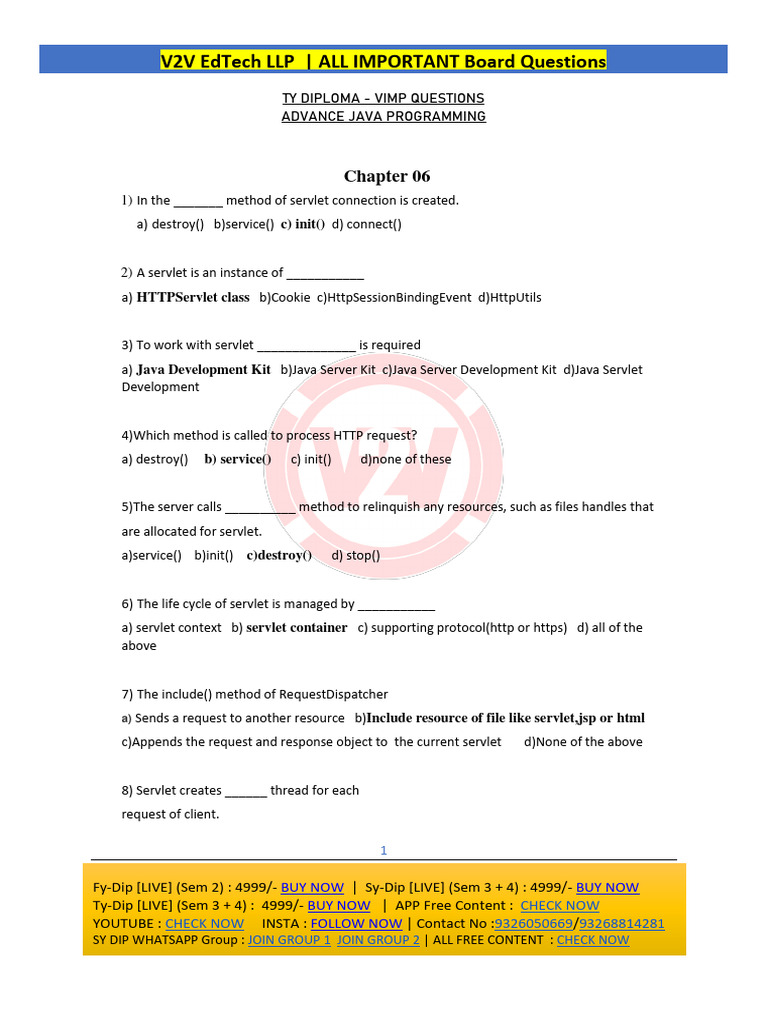 Ty Diploma Ajp - Chapter 6 Vimp | PDF | Http Cookie | Computing