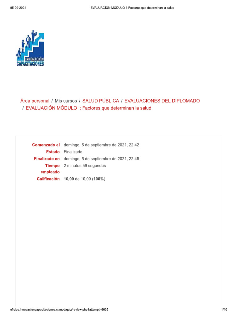 Prueba Modulo 1 | PDF