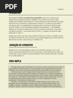 Ficha de NPCs e Criaturas Ordem Paranormal | PDF