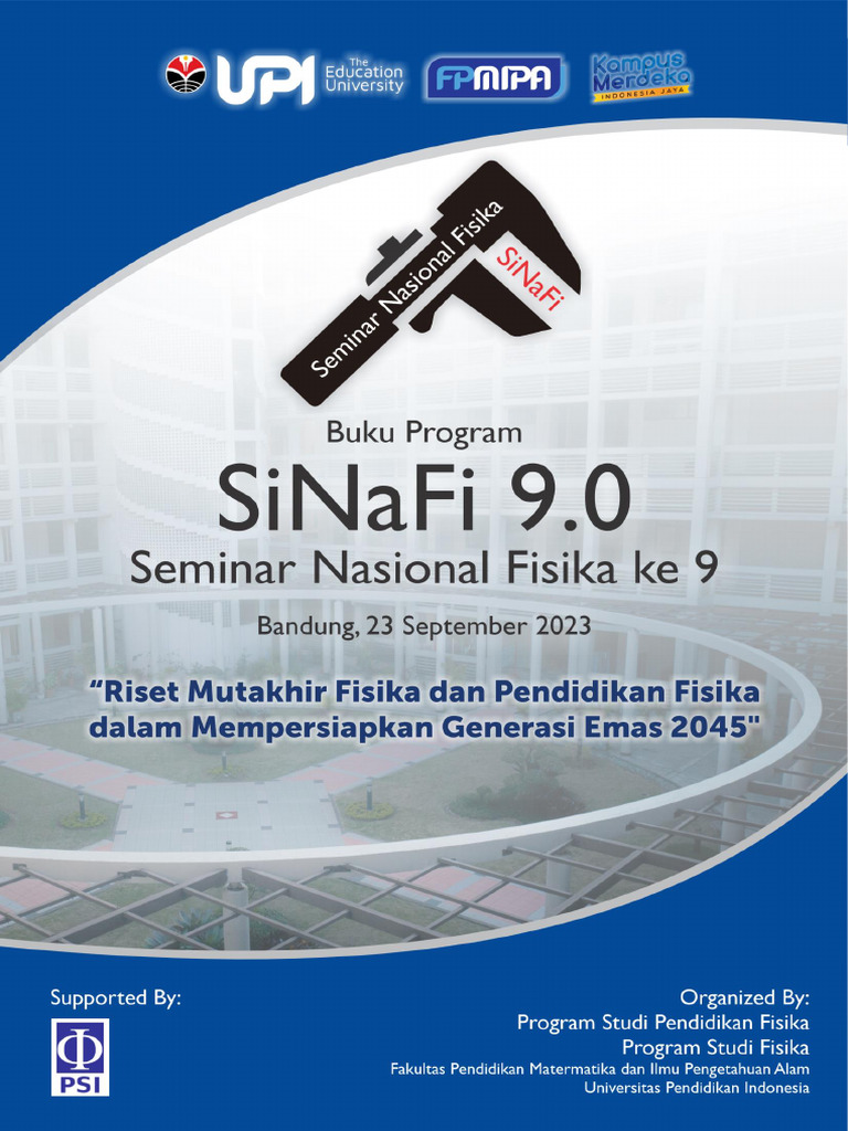 Buku Program Sinafi 9 - Update 200923 (Last Update) - 210923-0728 | PDF