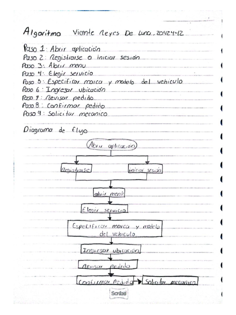 Algoritmo y Diagrama de Flujo | PDF