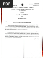 Csec Spanish Orals Reading Passages 2014 | PDF