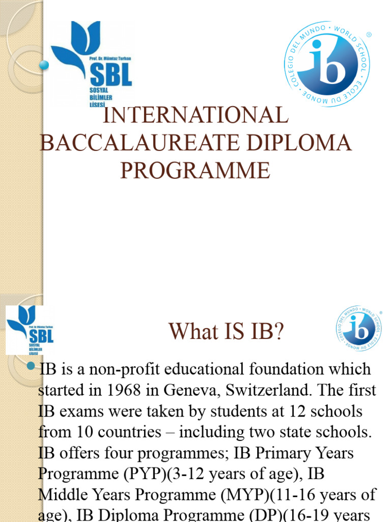 IB Presentation | PDF | Human Communication