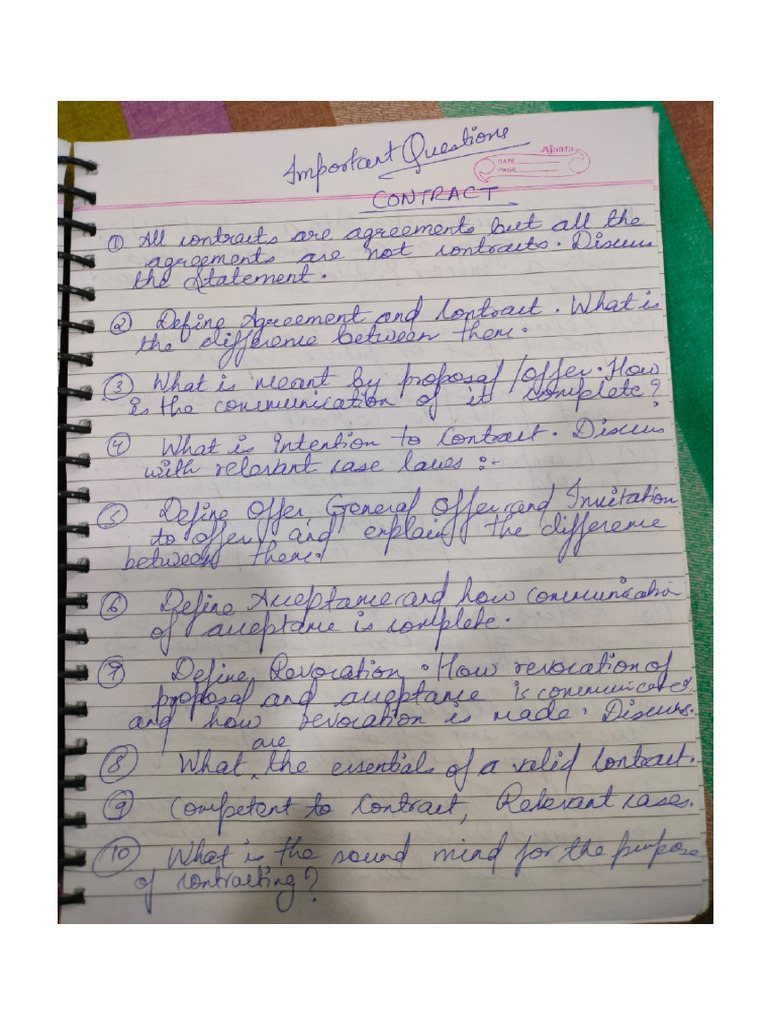 All Imp Questions | PDF