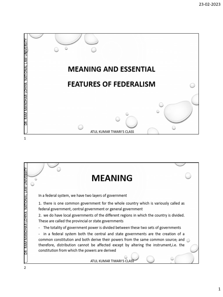 Union-State Relation (Part-1) | PDF | Judgment (Law) | Constitution