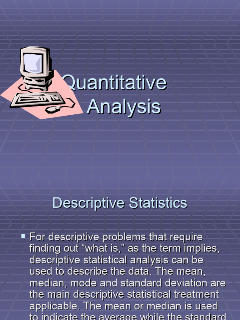 Interpreting Statistical Results in Research | PDF | Statistics | Descriptive Statistics