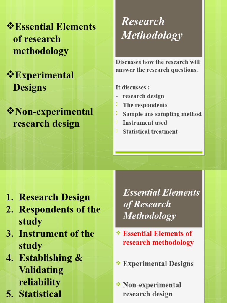 Research Methodology | PDF | Experiment | Design Of Experiments