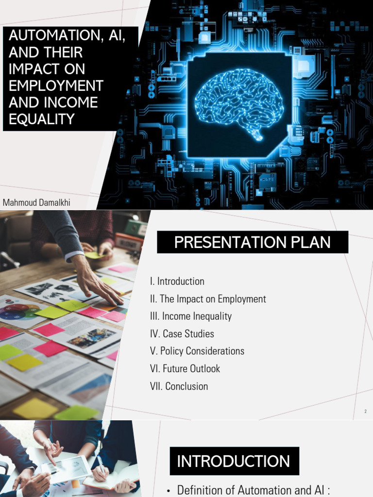 Automation, AI, and Their Impact On | PDF | Employment | Automation