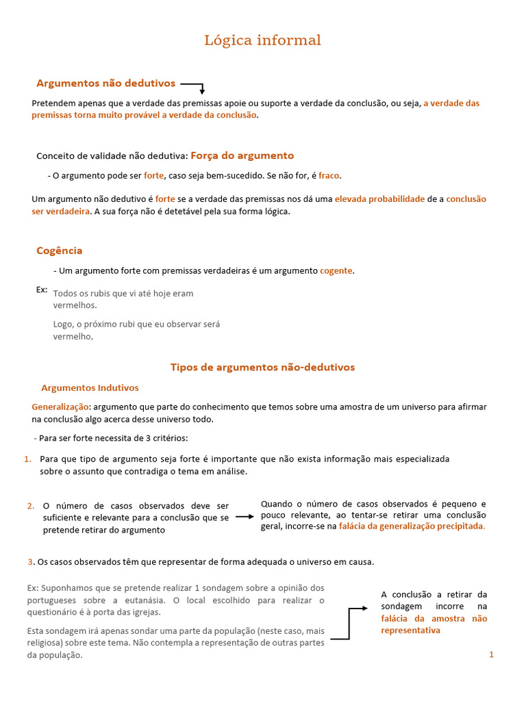 Lógica Informal e Livre-Arbítrio | PDF | Ação (Filosofia) | Falácia