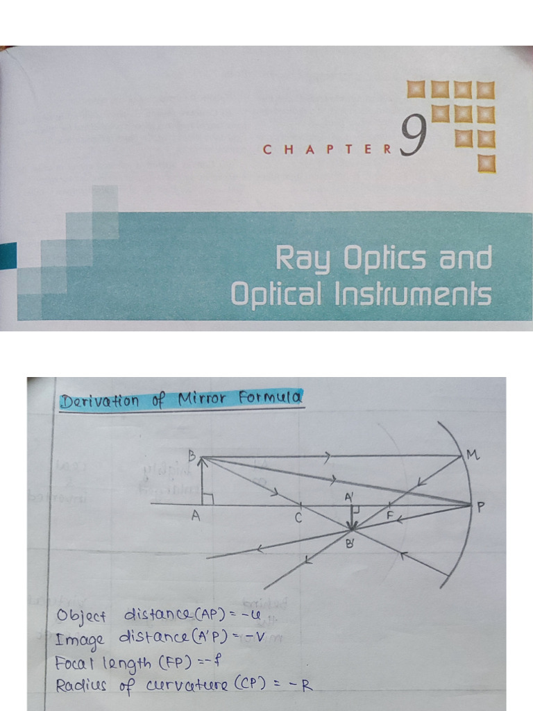 Ray Optics and Optical Instruments | PDF