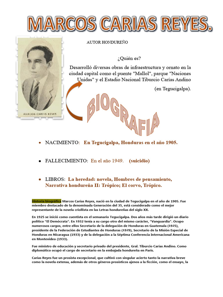 Marcos Reyes. | PDF | Honduras