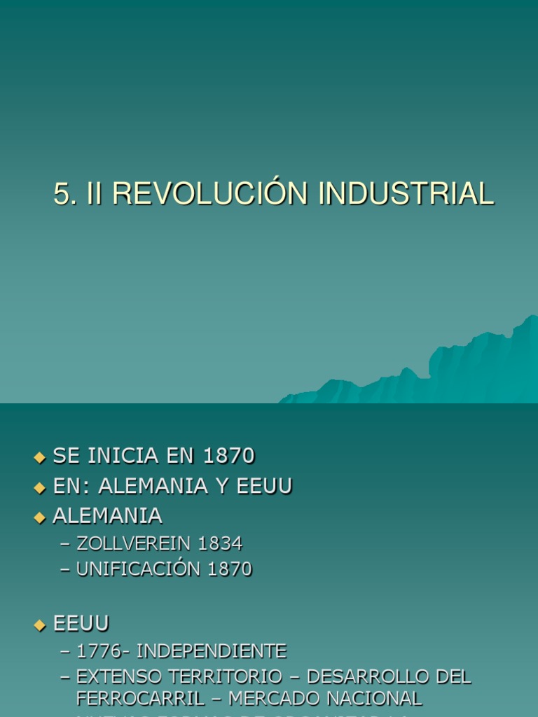 La Ii Revolución Industrial y El Movimiento Obrero | PDF | Socialismo ...