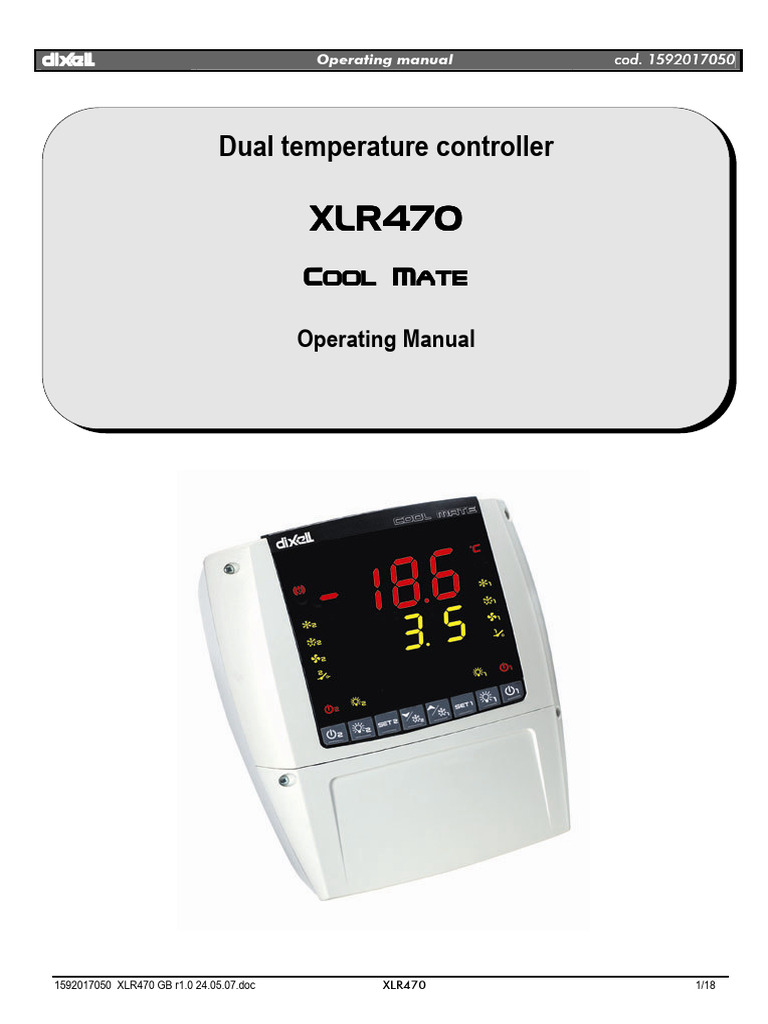 XLR470 GB | PDF | Parameter (Computer Programming) | Relay