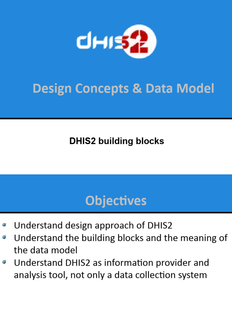 Module 3 -- DHIS 2 Concepts and Data Model | PDF | Data | Geographic ...