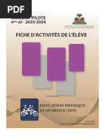 MENFP - Programme EPS 7e A 9e AF | PDF | Compétence (Ressources ...