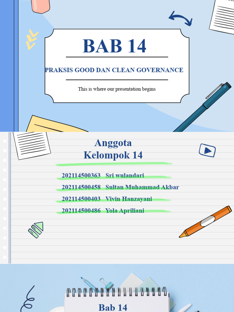 Kel.14 Praksis Good Dan Clean Governance | PDF | Karier & Perkembangan ...