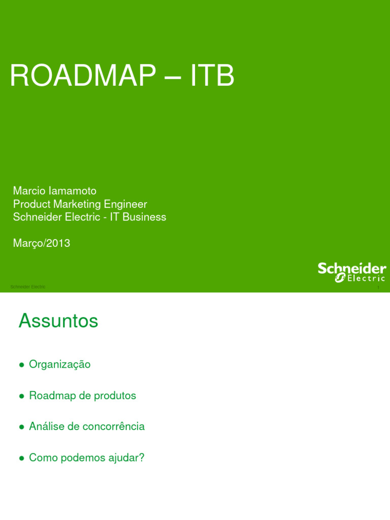 05 - Road Map de Produtos | PDF | Engenharia Elétrica | Engenharia da ...