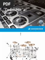 X32 Preset Library Documentation | PDF | Equalization (Audio) | Drum Kit