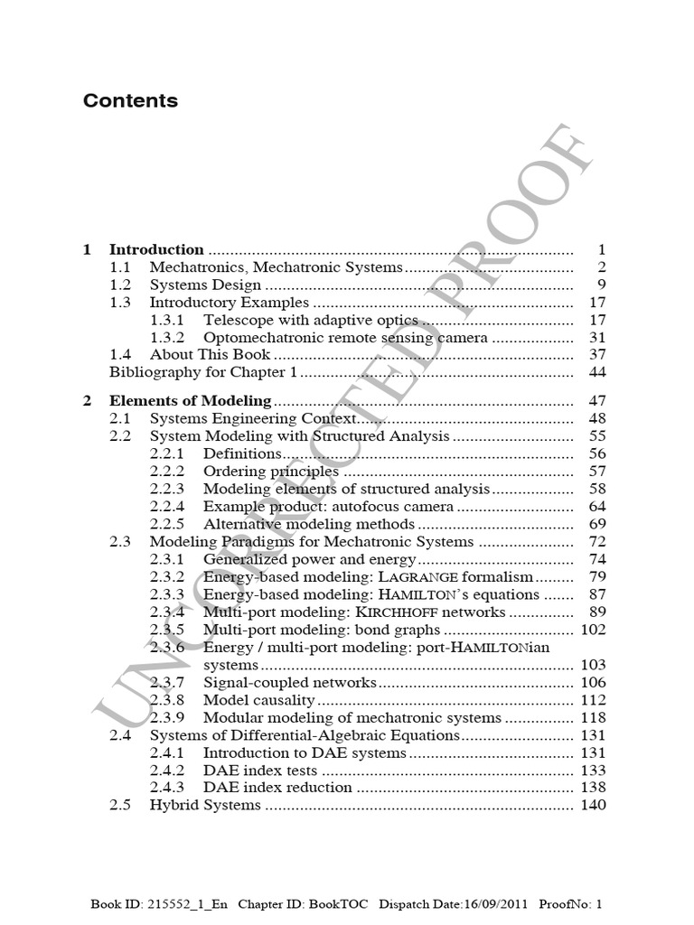 Mechatronic Systems Modeling Guide | PDF | Control Theory | Numerical Analysis