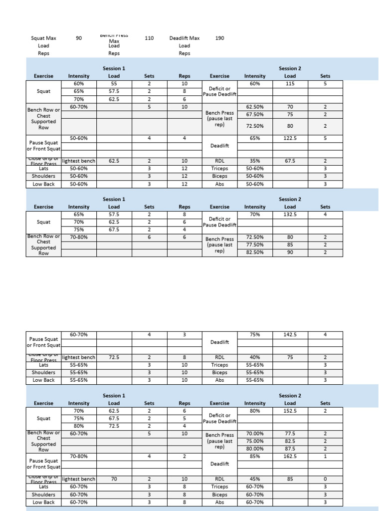 Chamberofgods Proper Powerbuilding | PDF | Management Of Obesity | Individual Sports