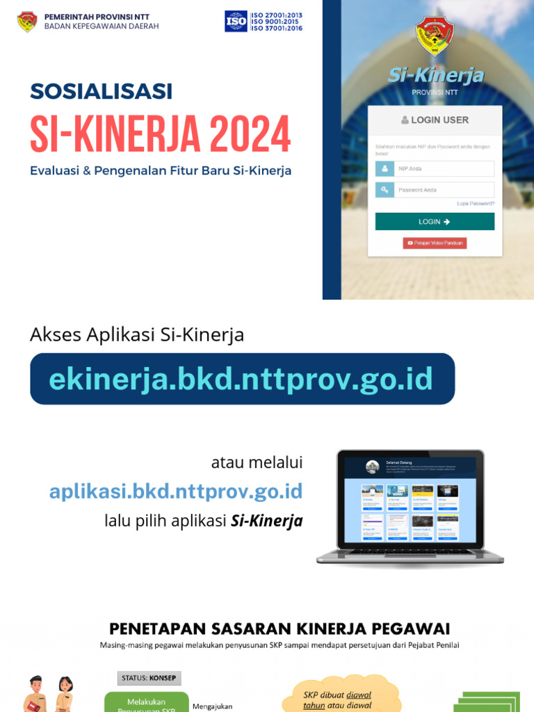 Si-Kinerja 2024 Materi Pengenalan Fitur | PDF