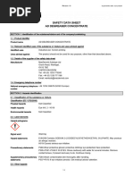 Dettol Surface Cleanser Safety Data Sheet | PDF | Occupational Safety ...