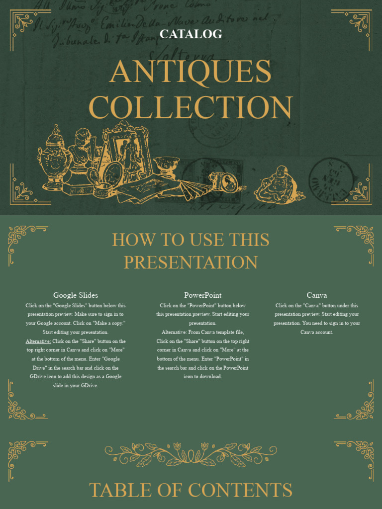 Elegant Vintage Antiques Collection Catalog | PDF | World Wide Web ...