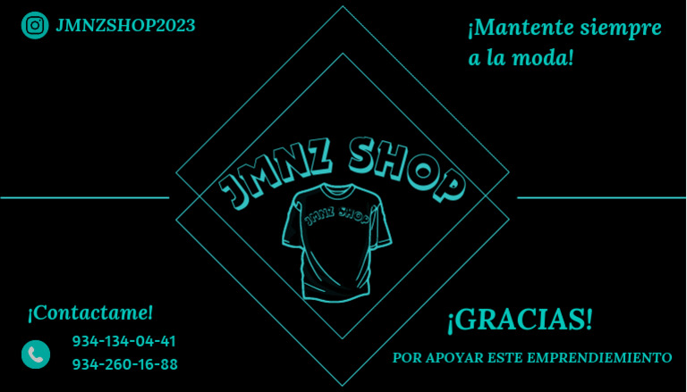 JMN Z Shop: ¡Gracias! | PDF
