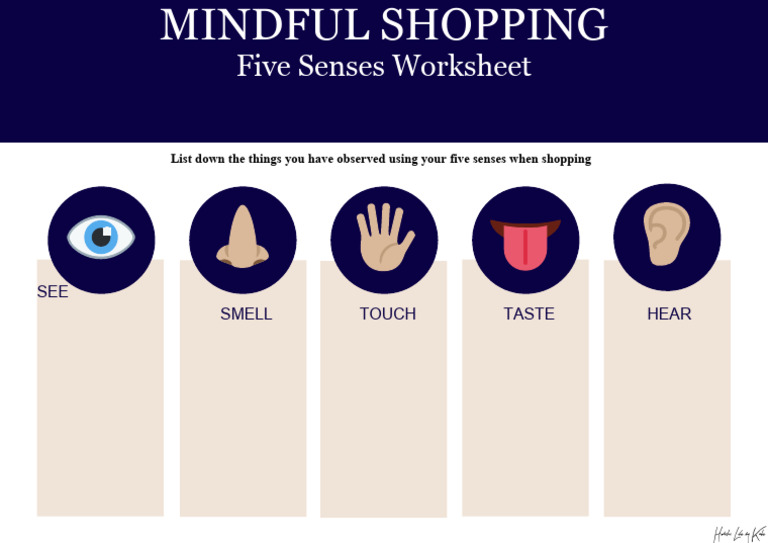 Mindful Shopping | PDF