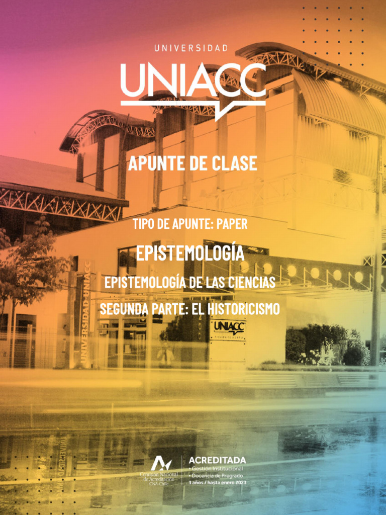 Apunte U2 Segunda Parte | PDF | Paradigma | Método científico