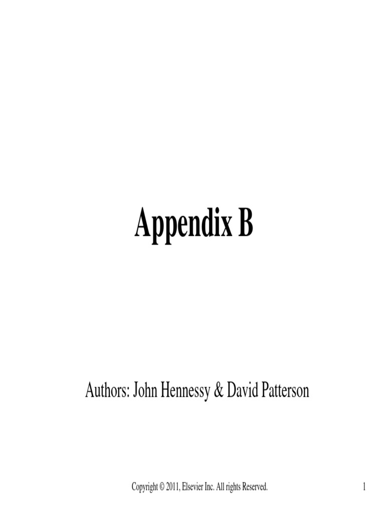 Appendix B | PDF | Cpu Cache | Integrated Circuit