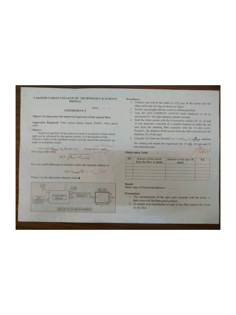 Physics Practicals 9 | PDF