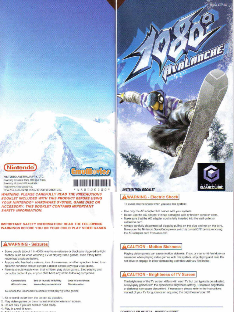 1080 Avalanche (USA) | PDF