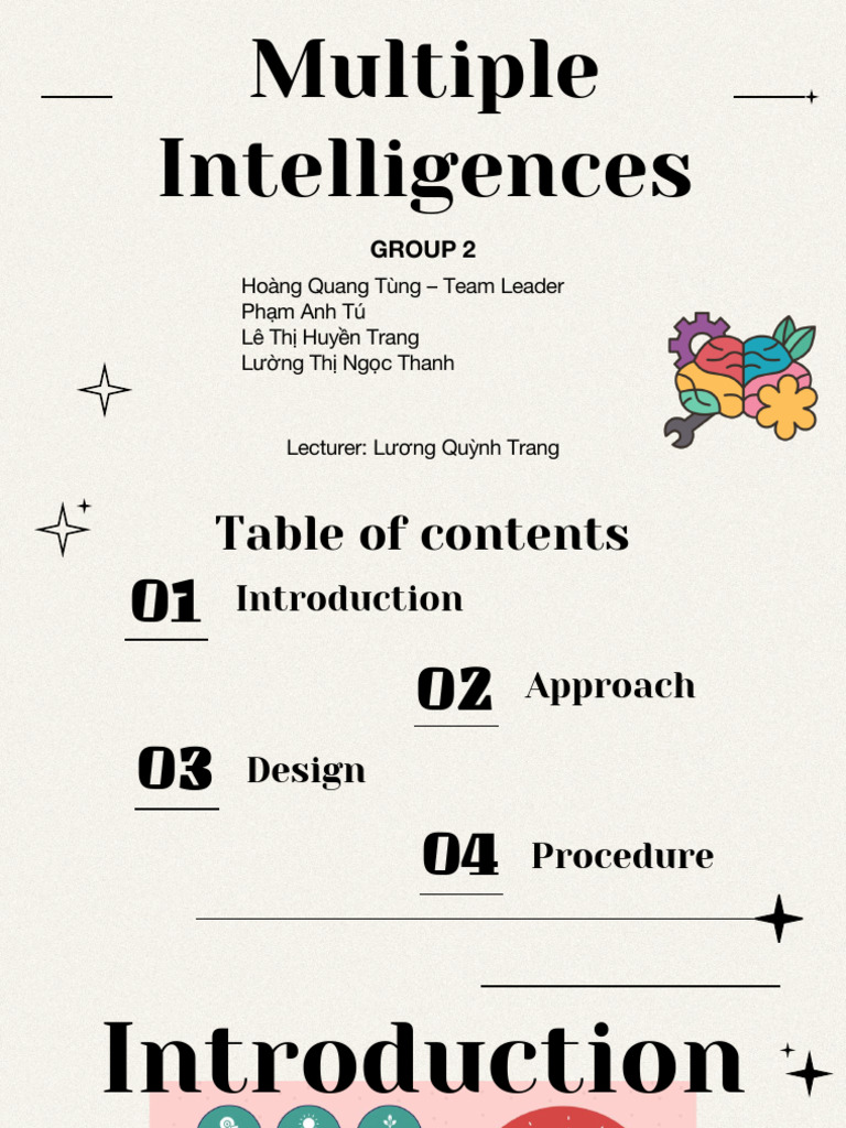 (ELT) Multiple Intelligences - Group 2 | PDF | Learning | Cognitive Science