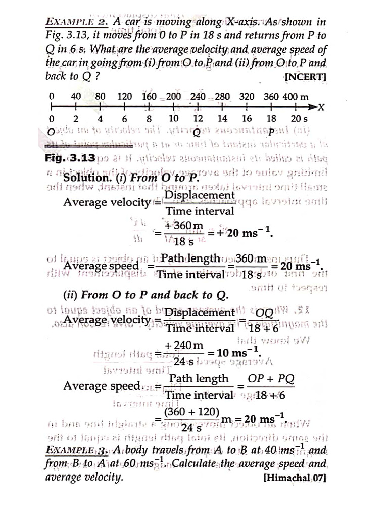 Imp - Questions Motion in Straight Lines XI Physics | PDF