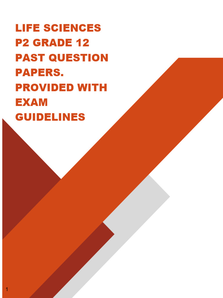 Life Sciences Grade 12 Past Papers 2018-2022 | PDF | Dominance ...