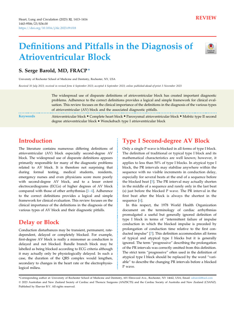 BAV 1-S2.0-S1443950623043585-Main | PDF | Atrium (Heart ...