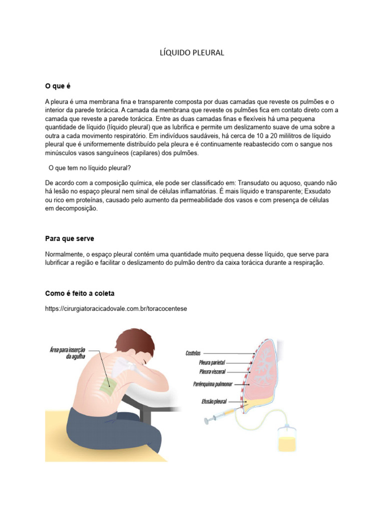 Liquido Pleural | PDF | Especialidades médicas | Medicina Clínica